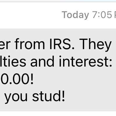 Post from Chad Elkins CPA