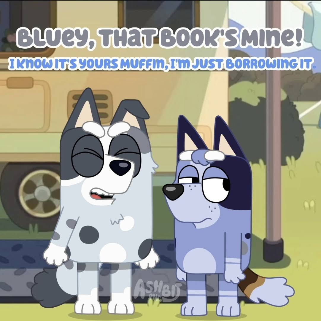 Post from transformers and bluey fan Jason