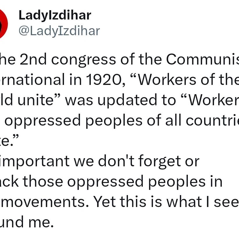 Post from Lady Izdihar
