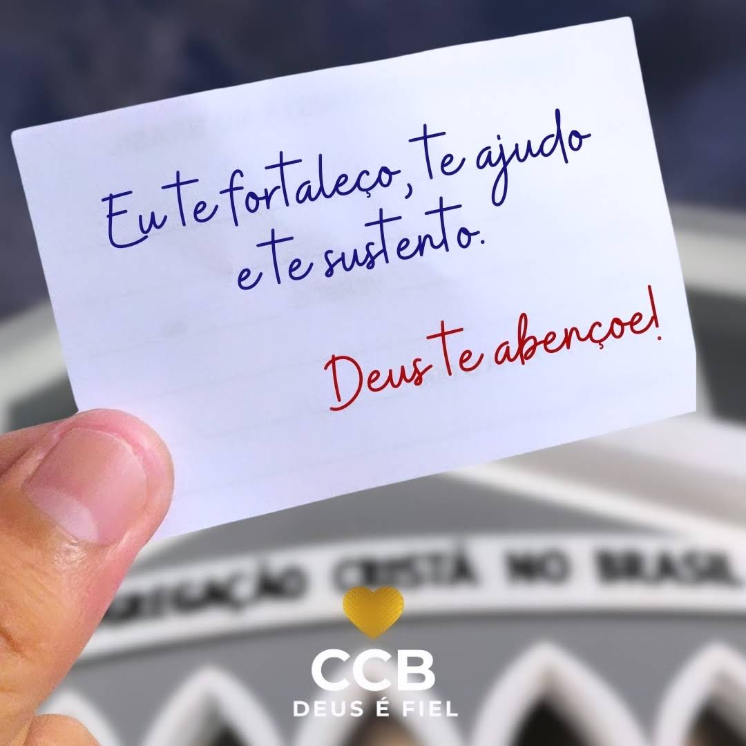 Post from CCB DEUS É FIEL 💛® - OFICIAL