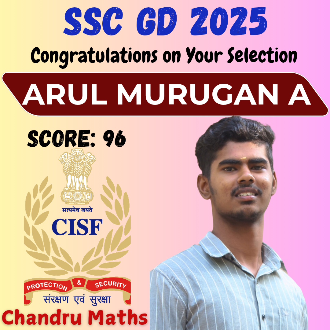 Post from Chandru Maths