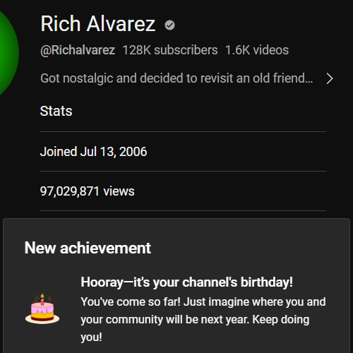 Post from Rich Alvarez