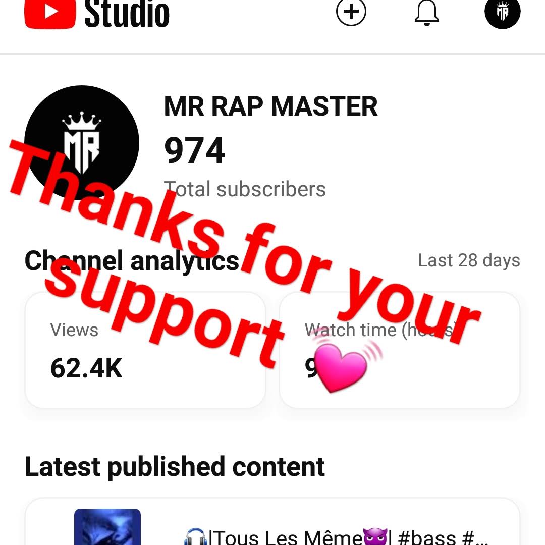 Post from MR RAP MASTER