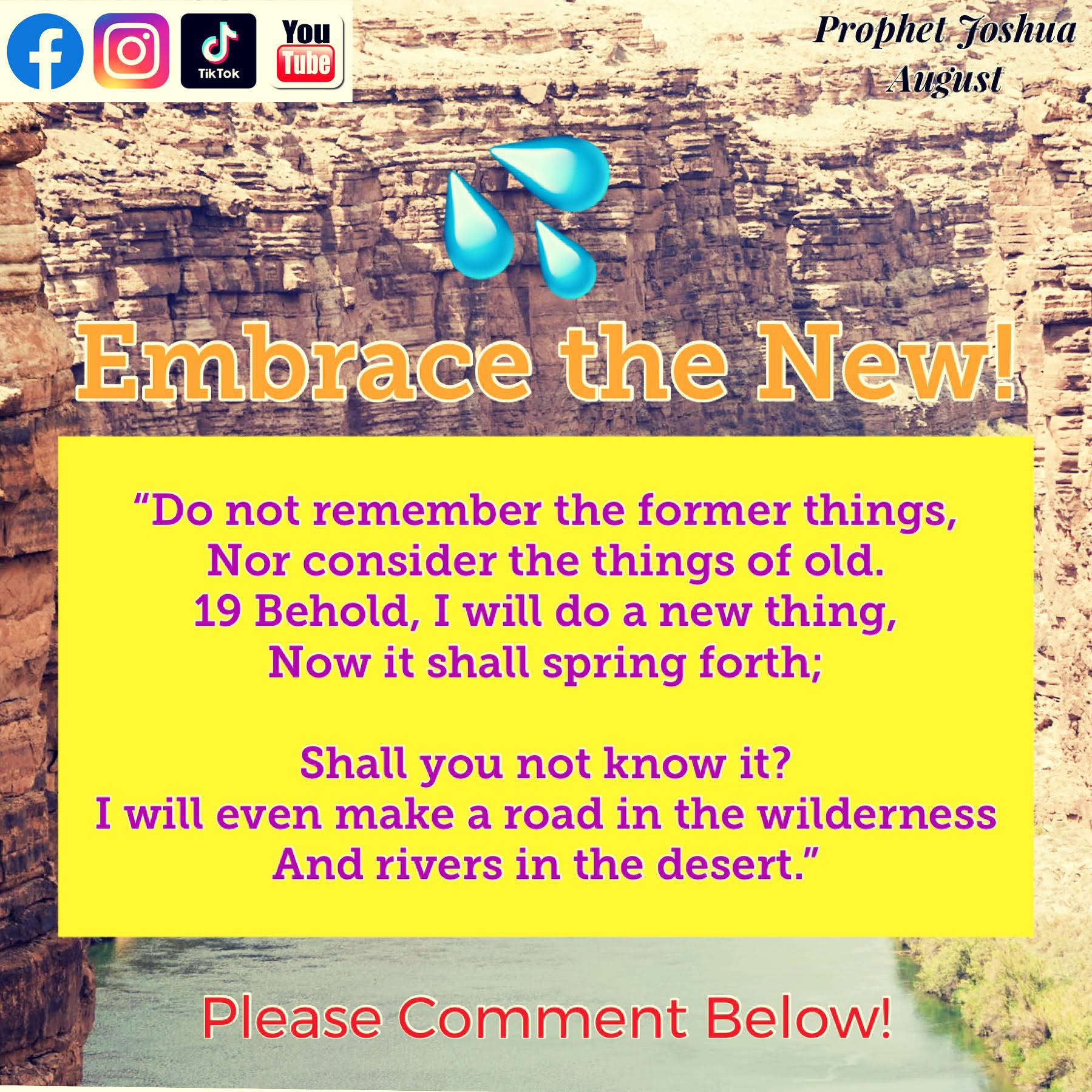 Post from Joshua August