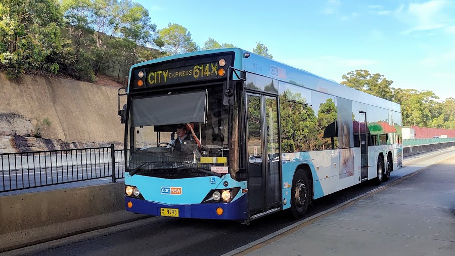 CDCNSW buses at the M2 Motorway Barclay Road Interchange (October 2025)