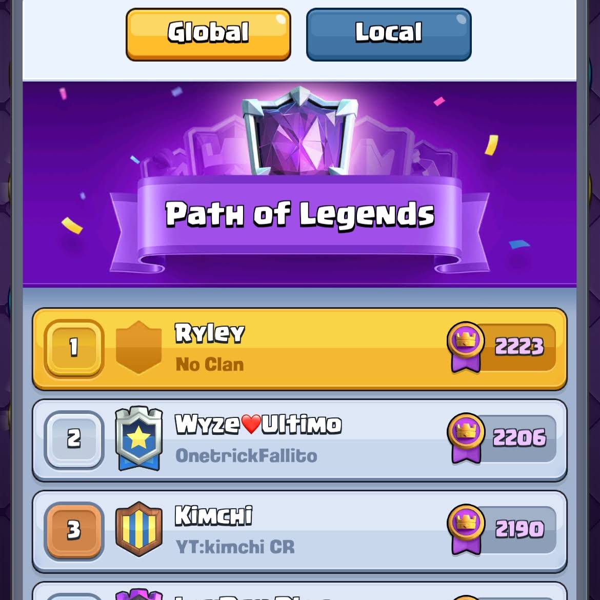 Post from Ryley - Clash Royale