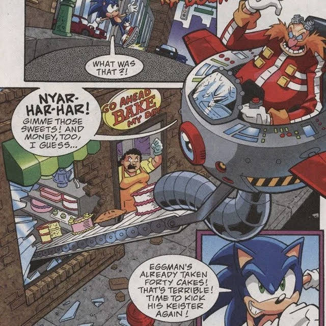 Post from Archie Sonic Lore