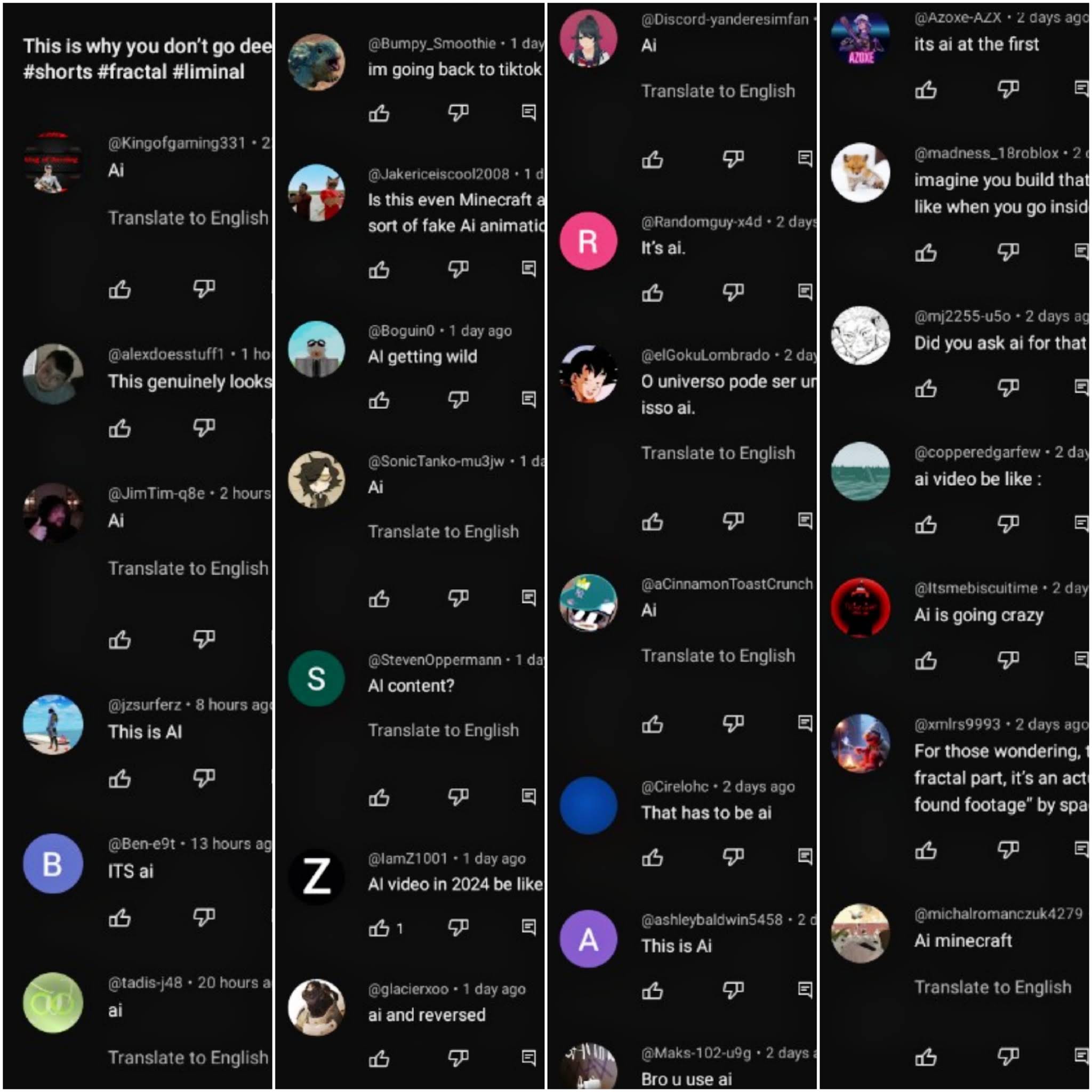 Post from Infinity SI Channel