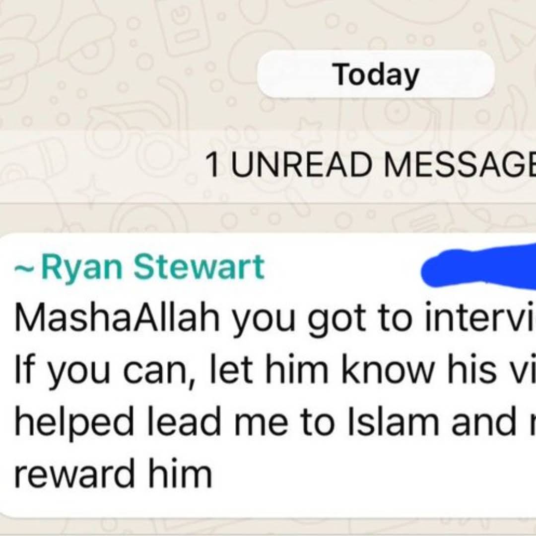 Post from Reverted Muslim Tv