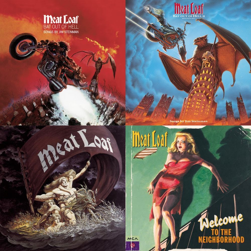 Meatloaf top albums
