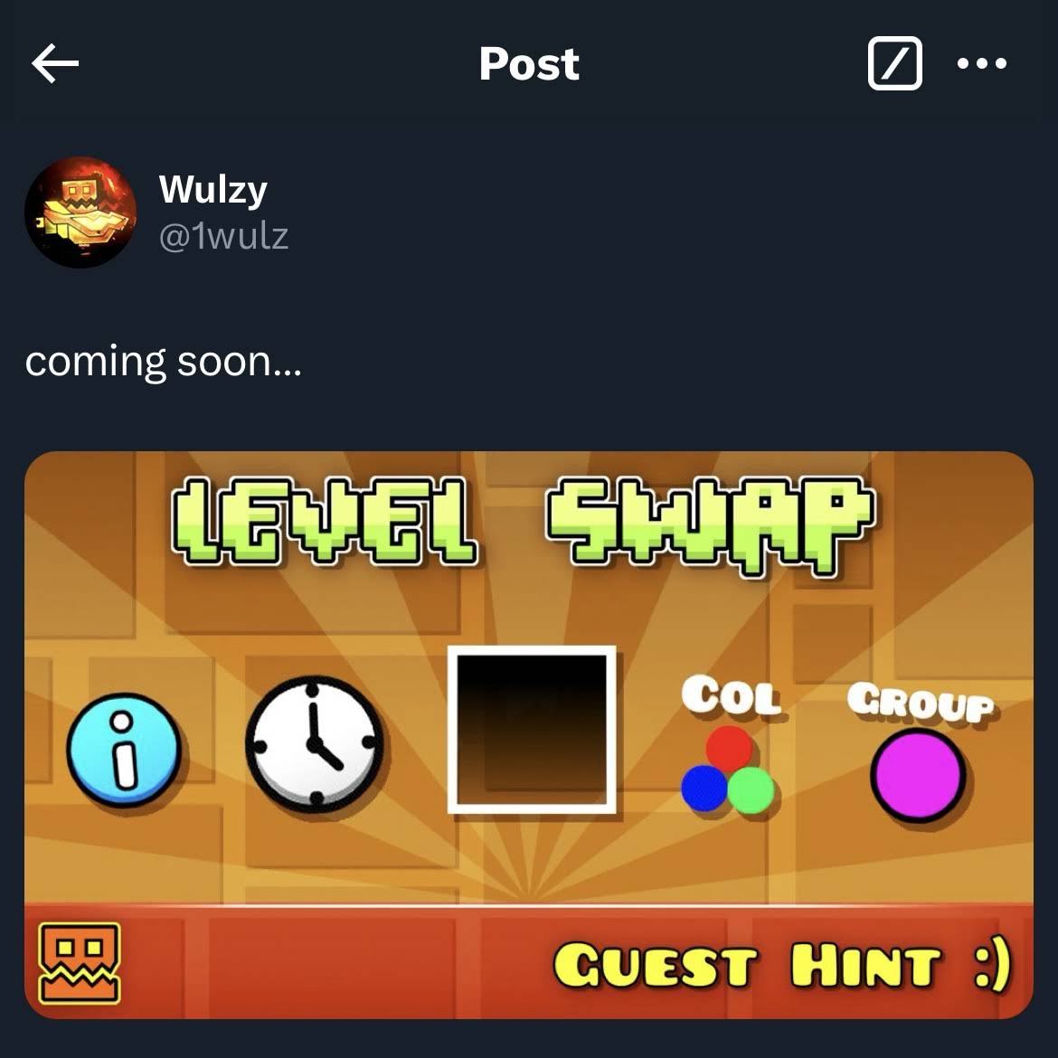 Post from Wulzy