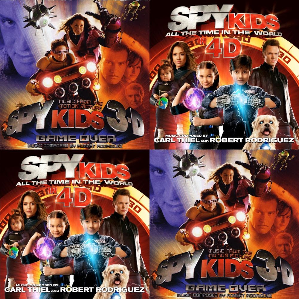 Spy Kids Films (2001,2002,2003,2011,2023): Original Scores