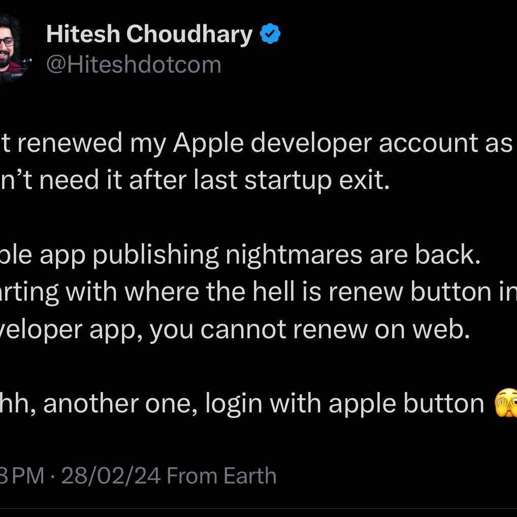 Post from Chai aur Code