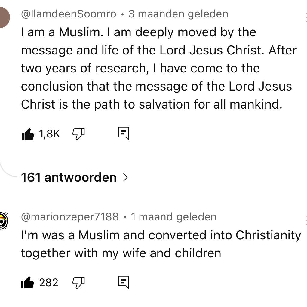 Post from Ex-Muslim Testimonies