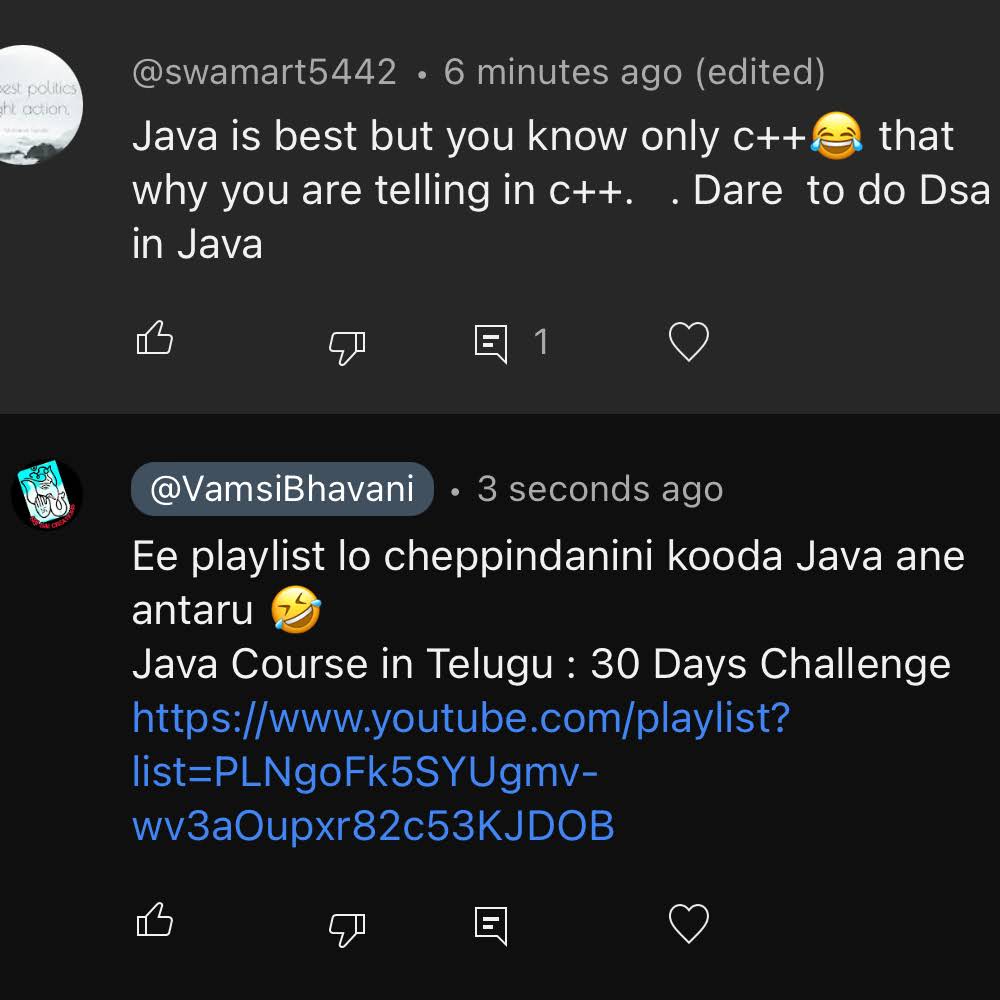 Post from Vamsi Bhavani