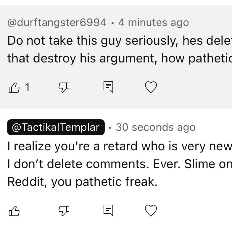 Post from Tactikal Templar