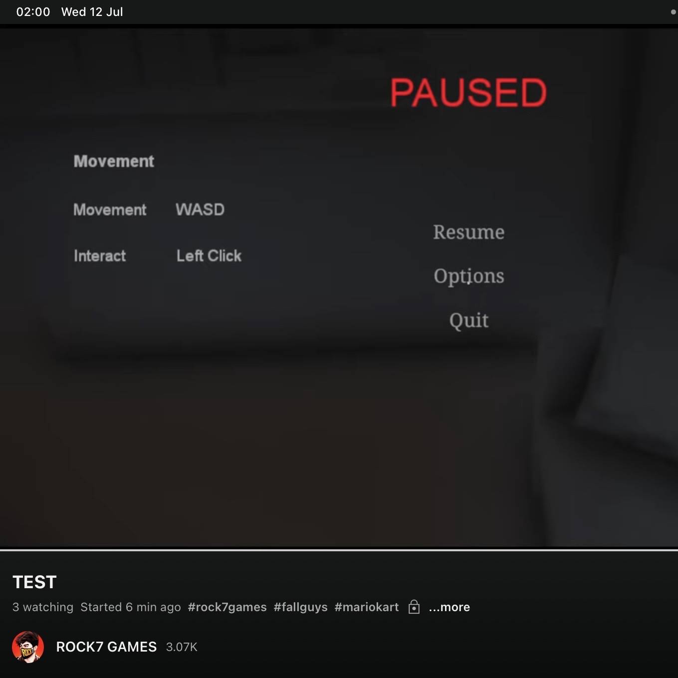 Post from ROCK7 GAMES