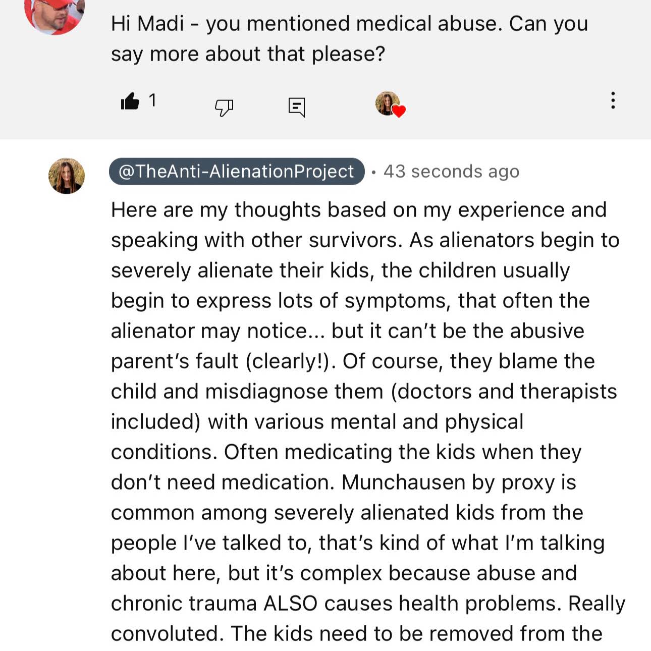 Post from The Anti-Alienation Project