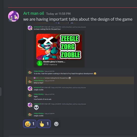 Post from Helper Wesley