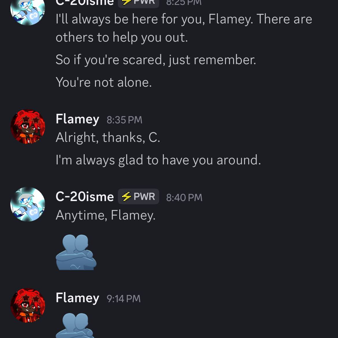 Post from Flamey Fazbear