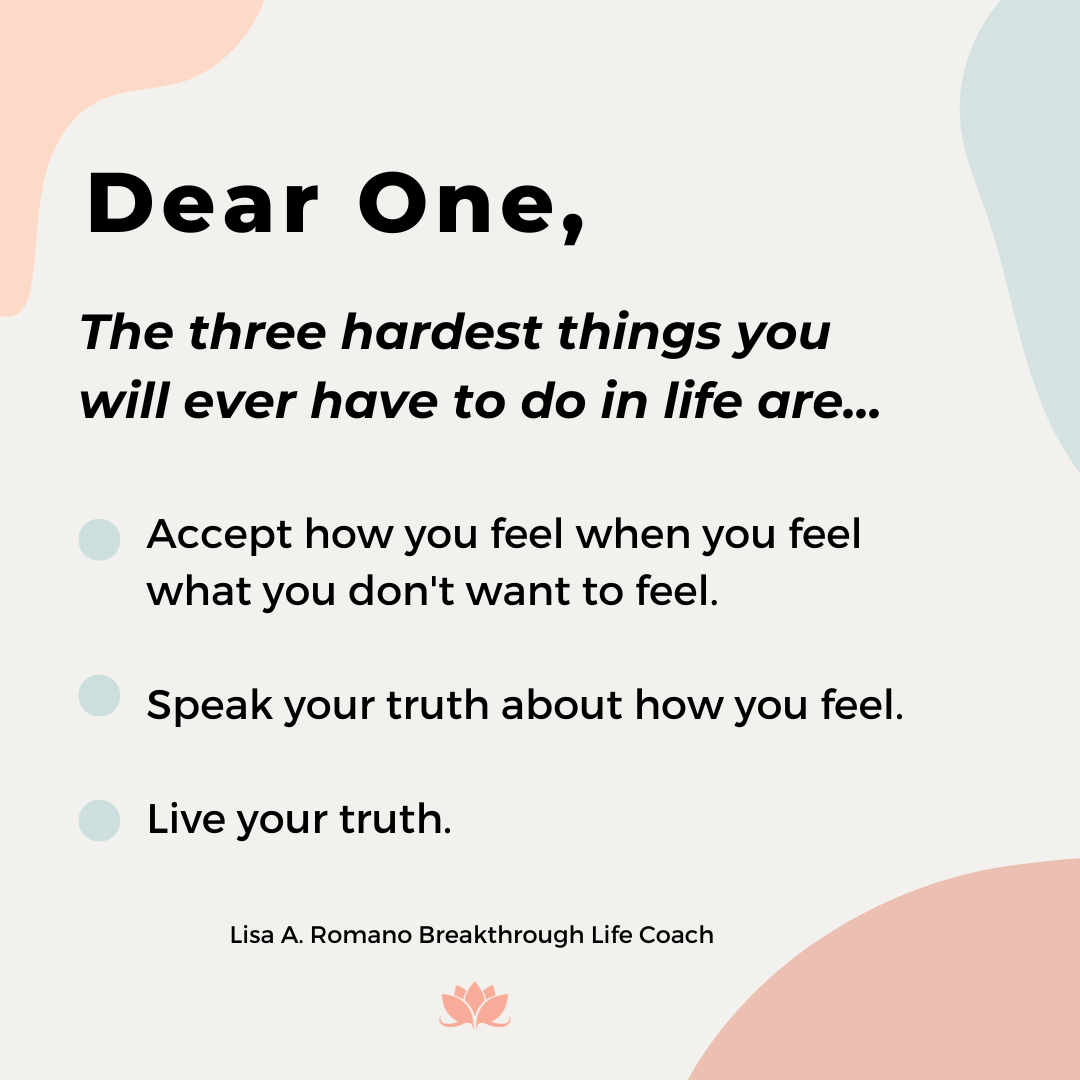 Post from Lisa A. Romano Breakthrough Life Coach Inc