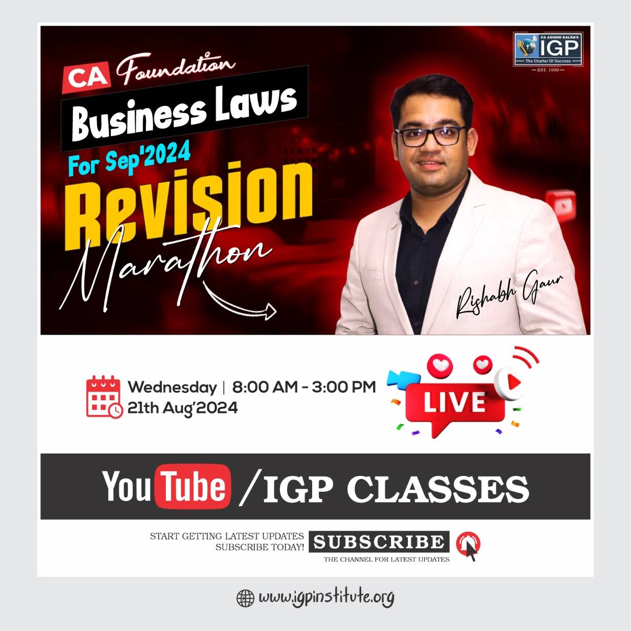 Post from IGP CLASSES