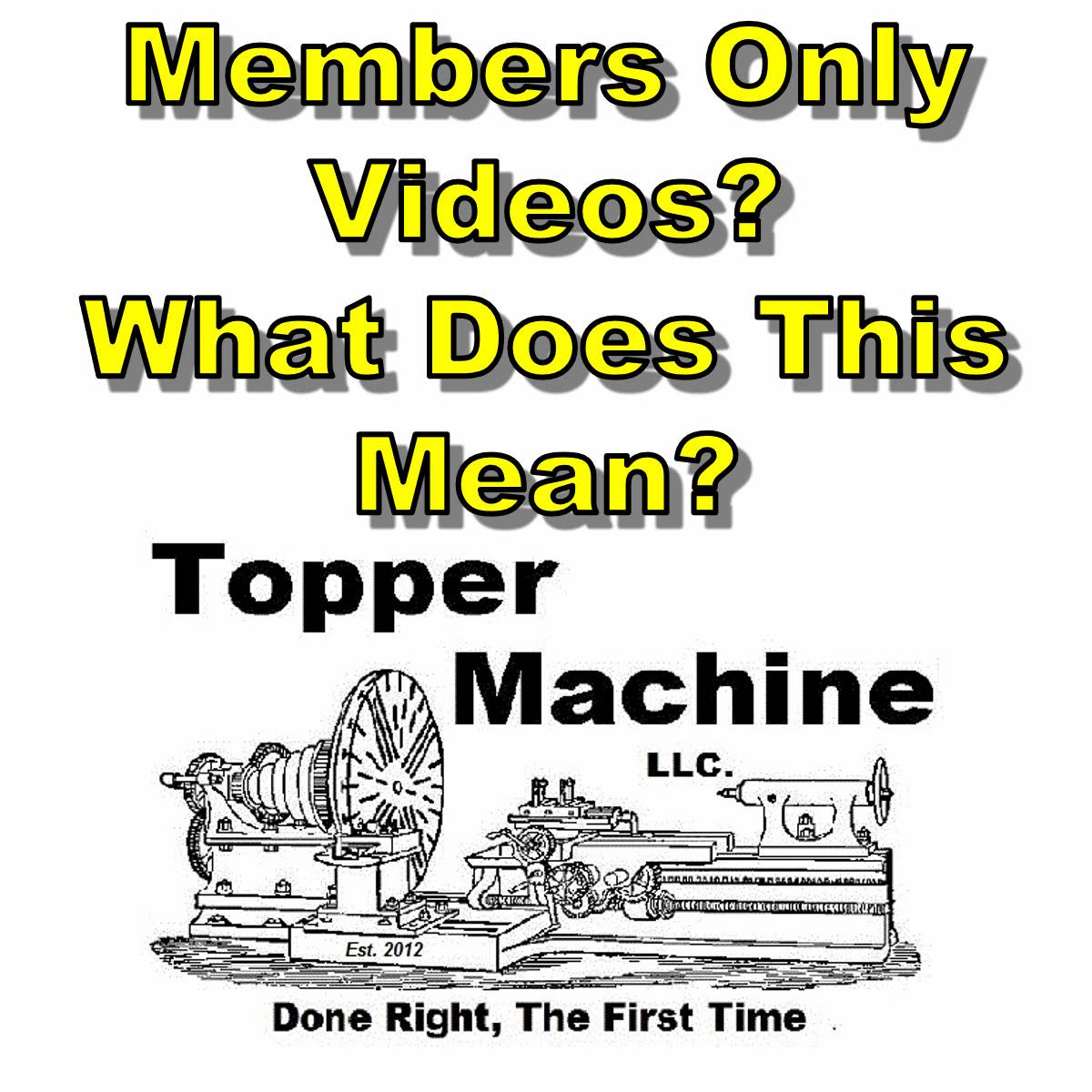 Post from Topper Machine LLC