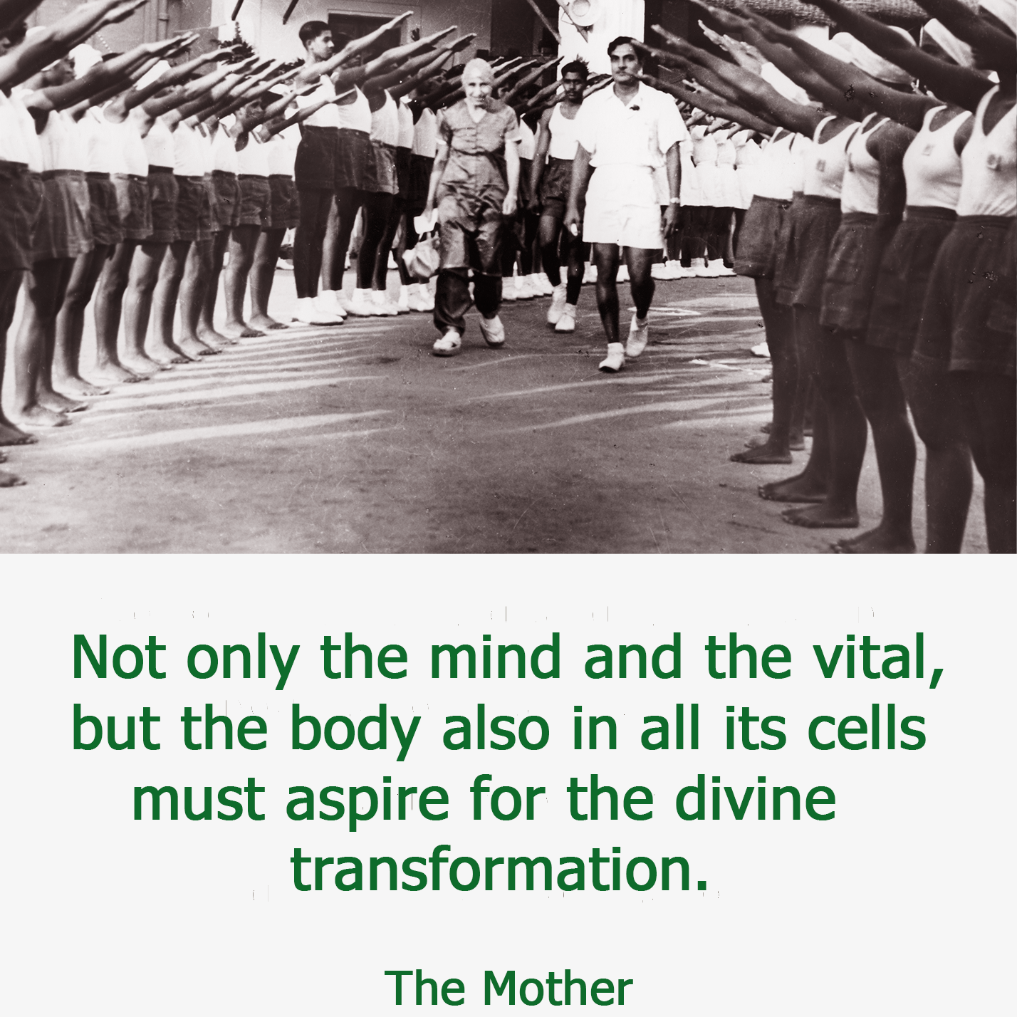 Post from Arvind T Akki Sri Aurobindo Ashram, Pondicherry