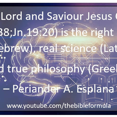 Post from The Bible Formula