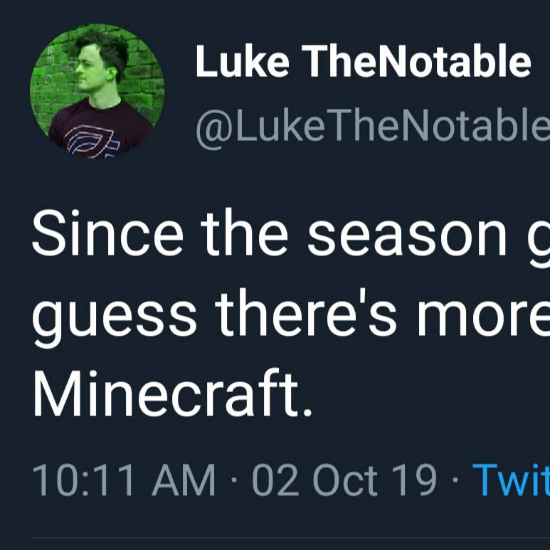 Post from Luke TheNotable