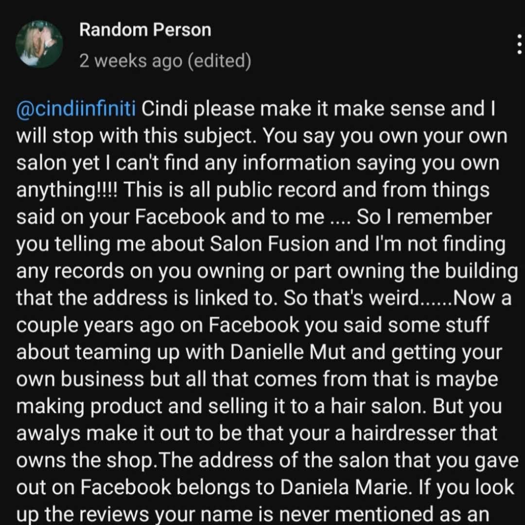 Post from Cïηdï ♾️ Iηƒïηï†ï