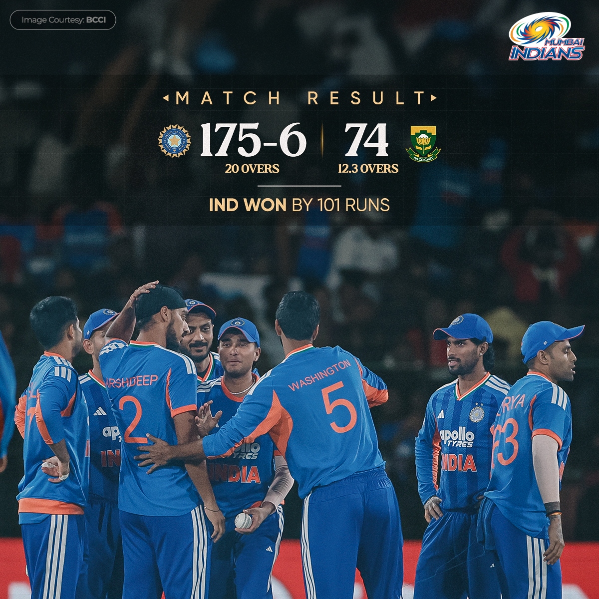 Post from Mumbai Indians