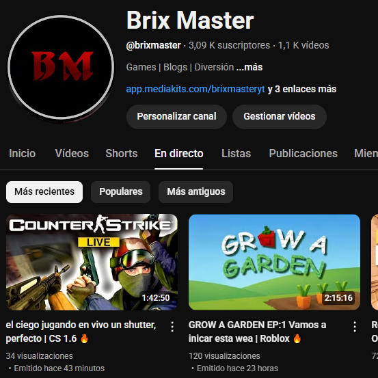 Post from Brix Master