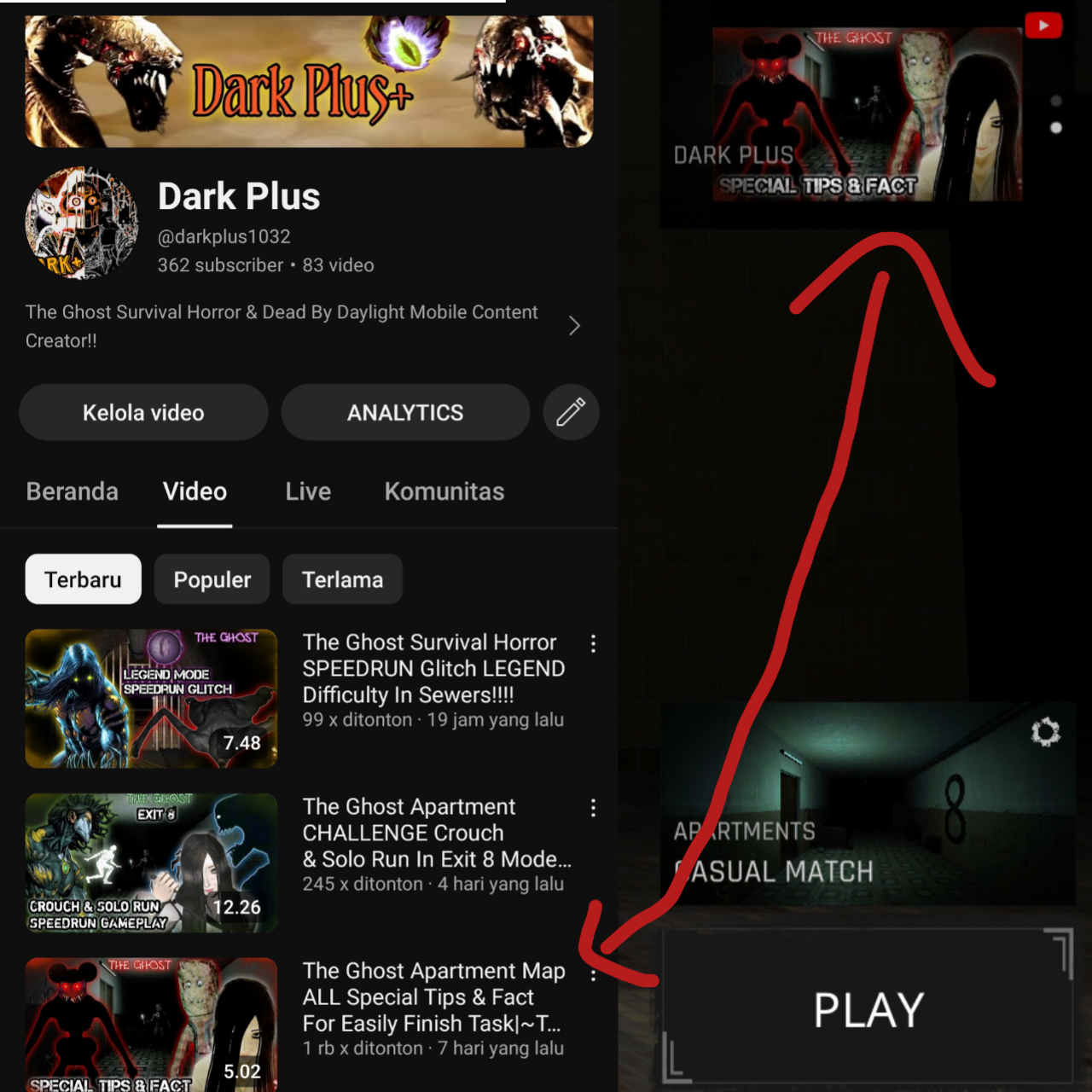 Post from Dark Plus
