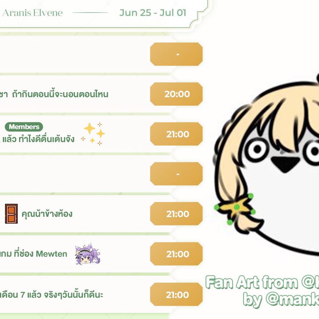 Post from Aranis Elvene Ch. Pixela-Isekai