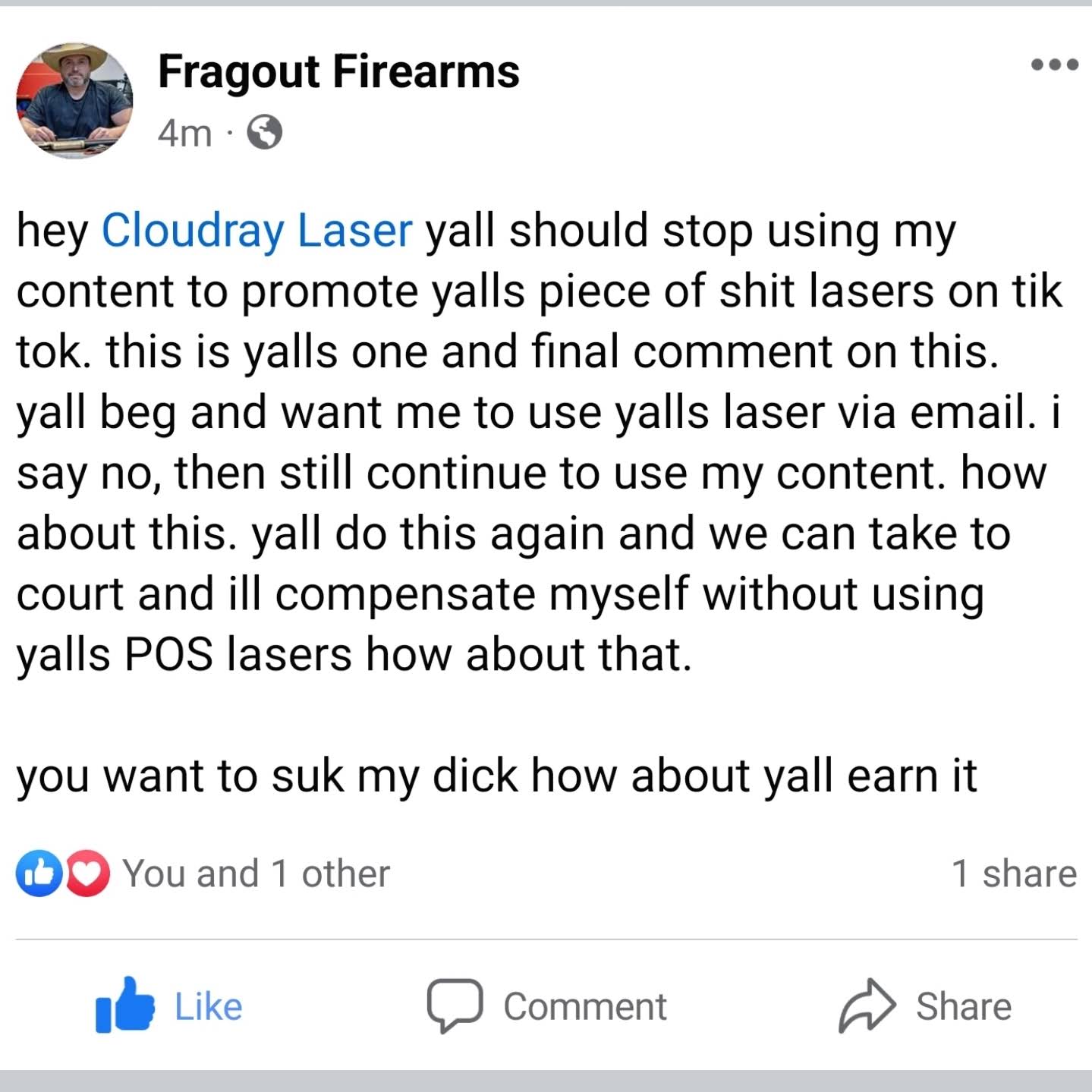 Post from Fragout Design Studios