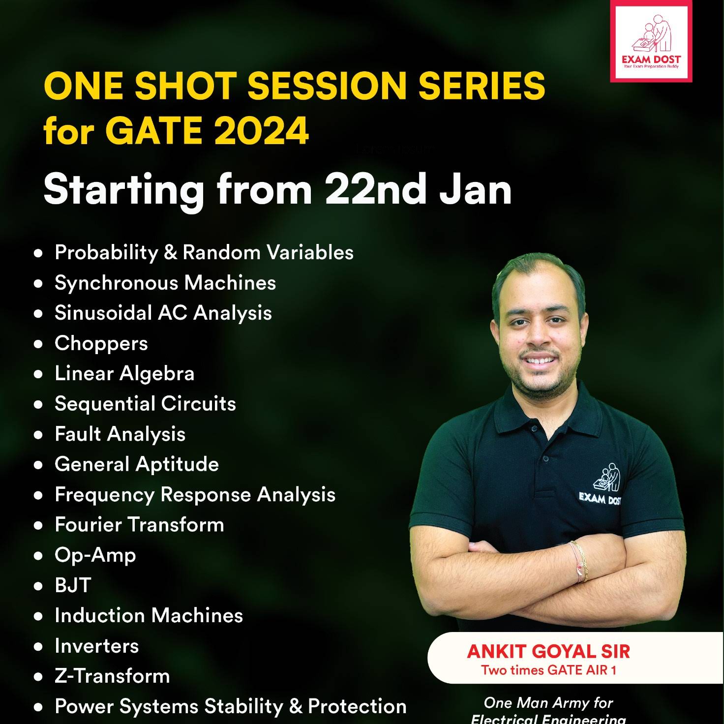 Post from EXAM DOST - Ankit Goyal