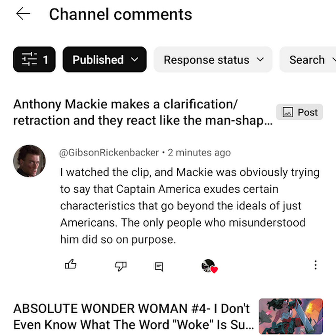 Post from Comics MATTER w/Ya Boi Zack