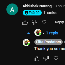 Post from Elite Predators
