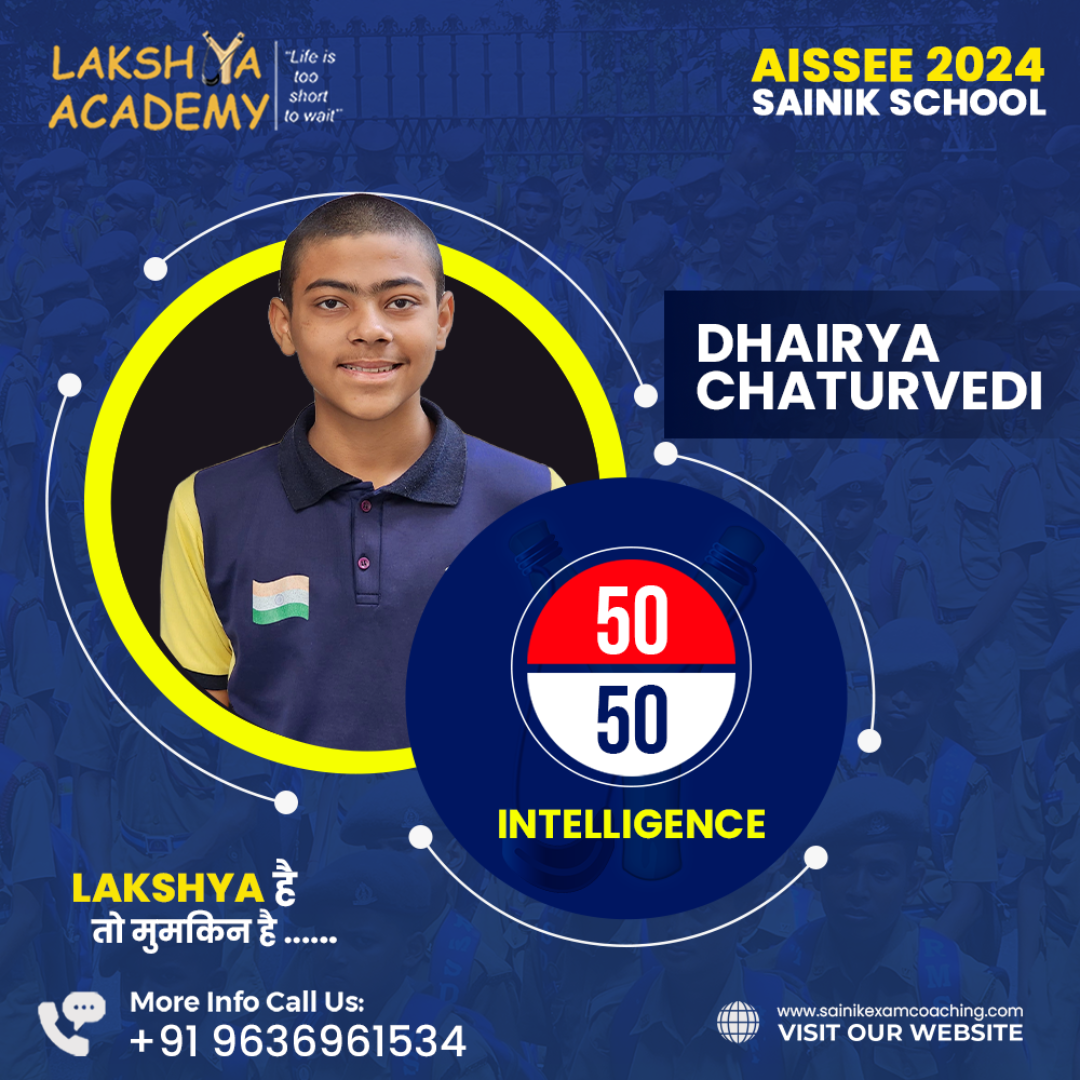 Post from Sainik School Coaching | Military- LAKSHYA ACADEMY
