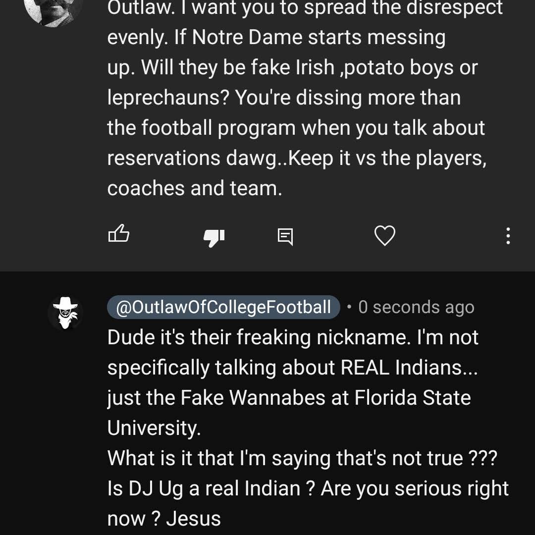 Post from Outlaw of College Football