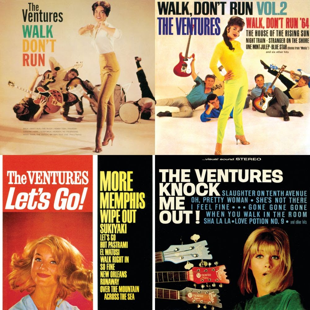 The Ventures Vol 1 60's Band 21 Full Albums On Eddie's Jukebox