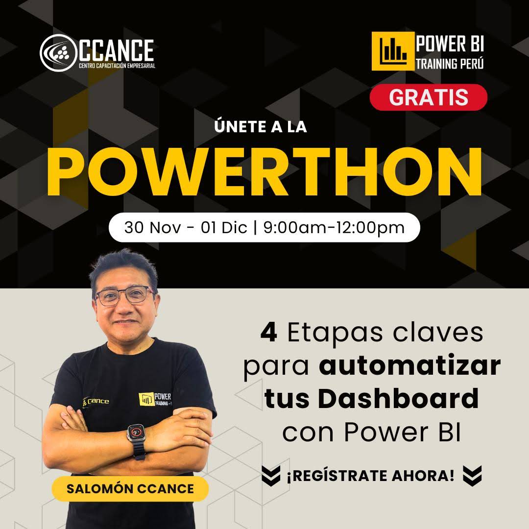 Post from Power BI Training Perú