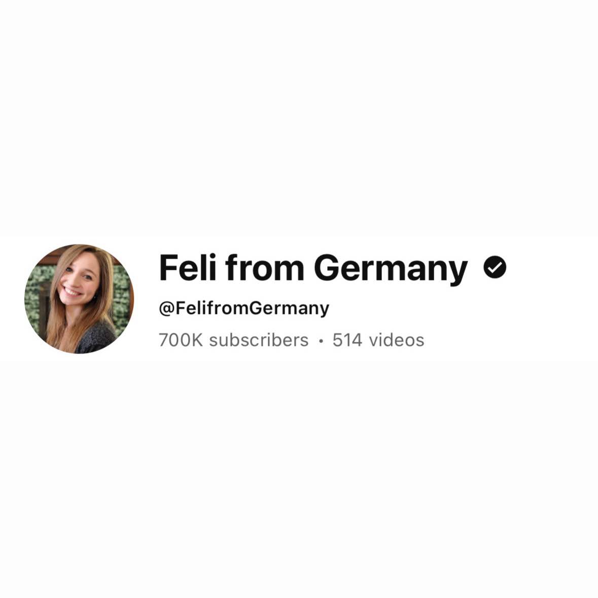 Post from Feli from Germany