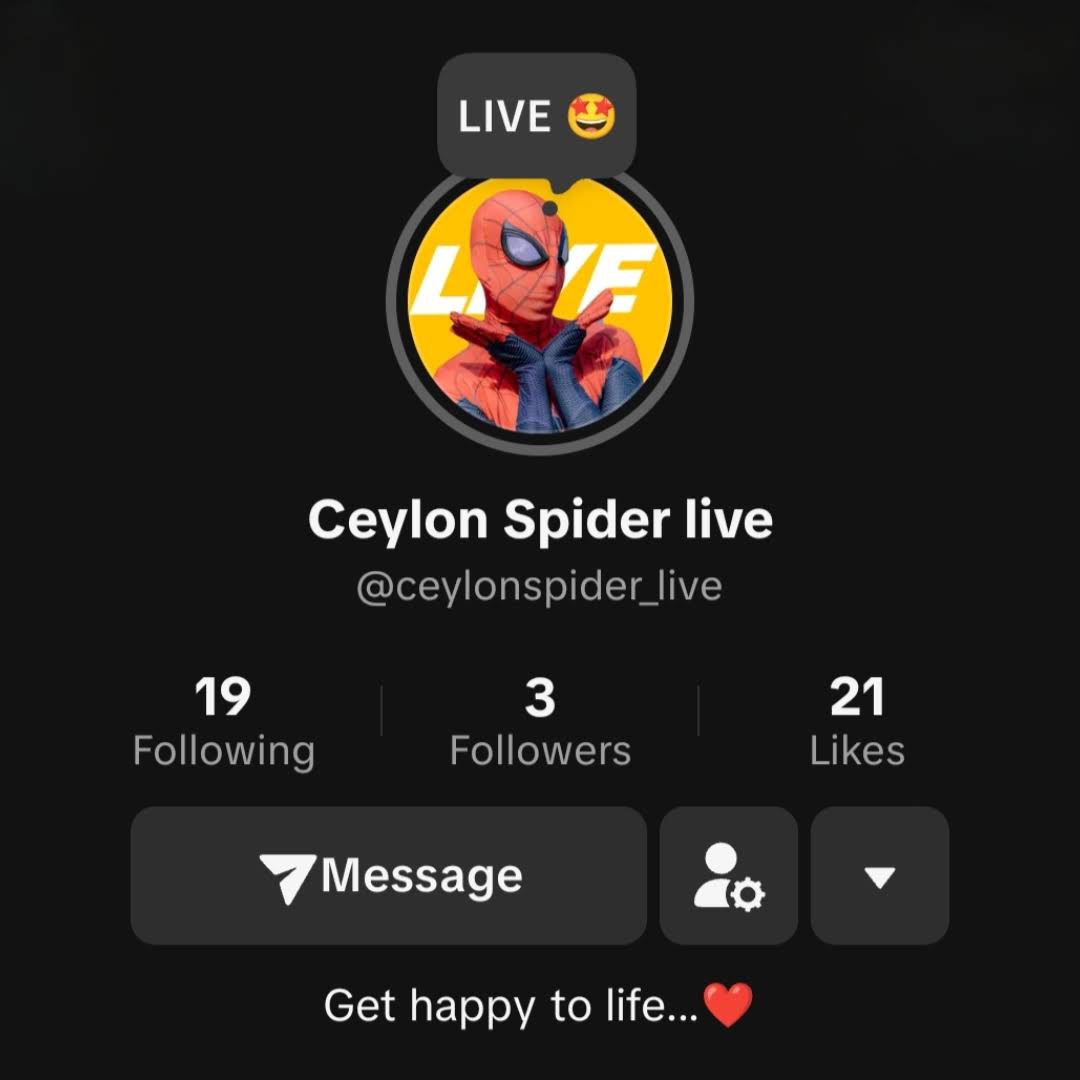 Post from Ceylon Spider