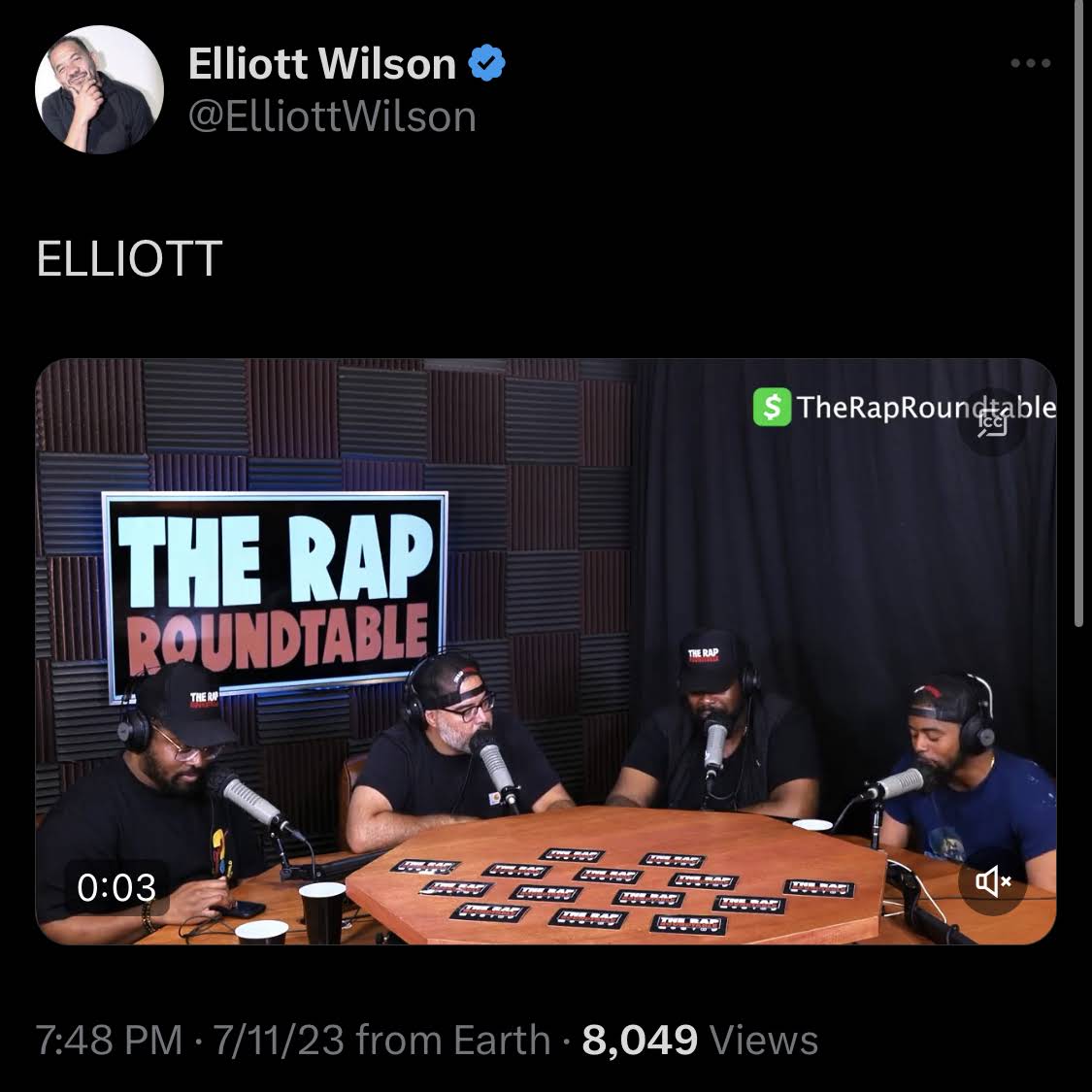 Post from The Rap Roundtable