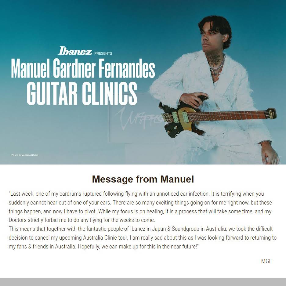 Post from Ibanez Guitars