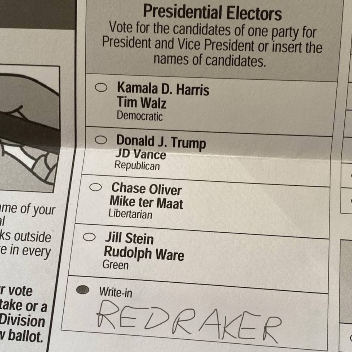 Post from Redraker