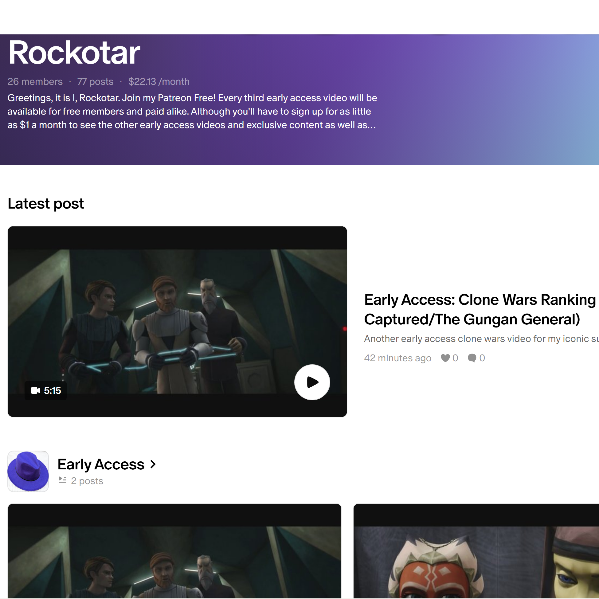 Post from Rockotar
