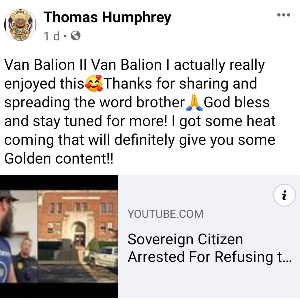 Post from Van Balion